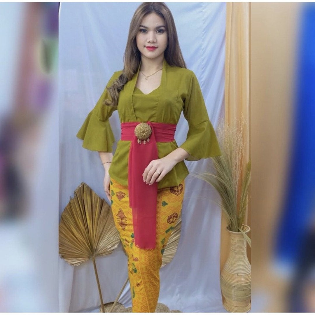 Kebaya Only | Indonesian Women Kebaya Dress for Wedding or Formal Event ...