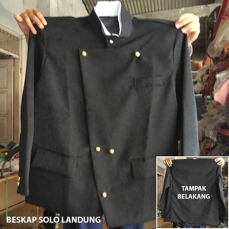 Black Beskap: Javanese Men's Traditional Wedding Attire - Etsy