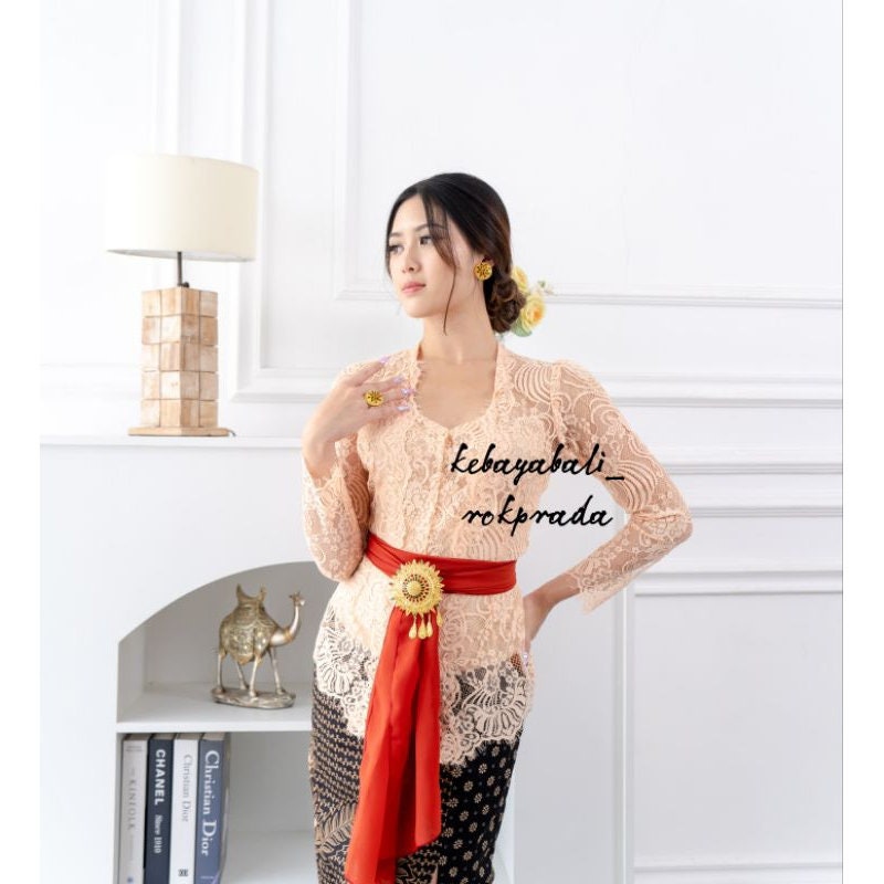 Couple Set Full Set of Kebaya and Men's Batik Shirt - Etsy