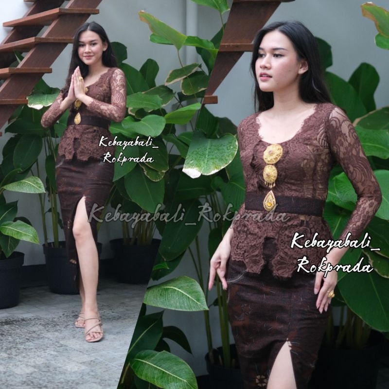 Kebaya Dress Complete Set for Weddings or Formal Event - Etsy