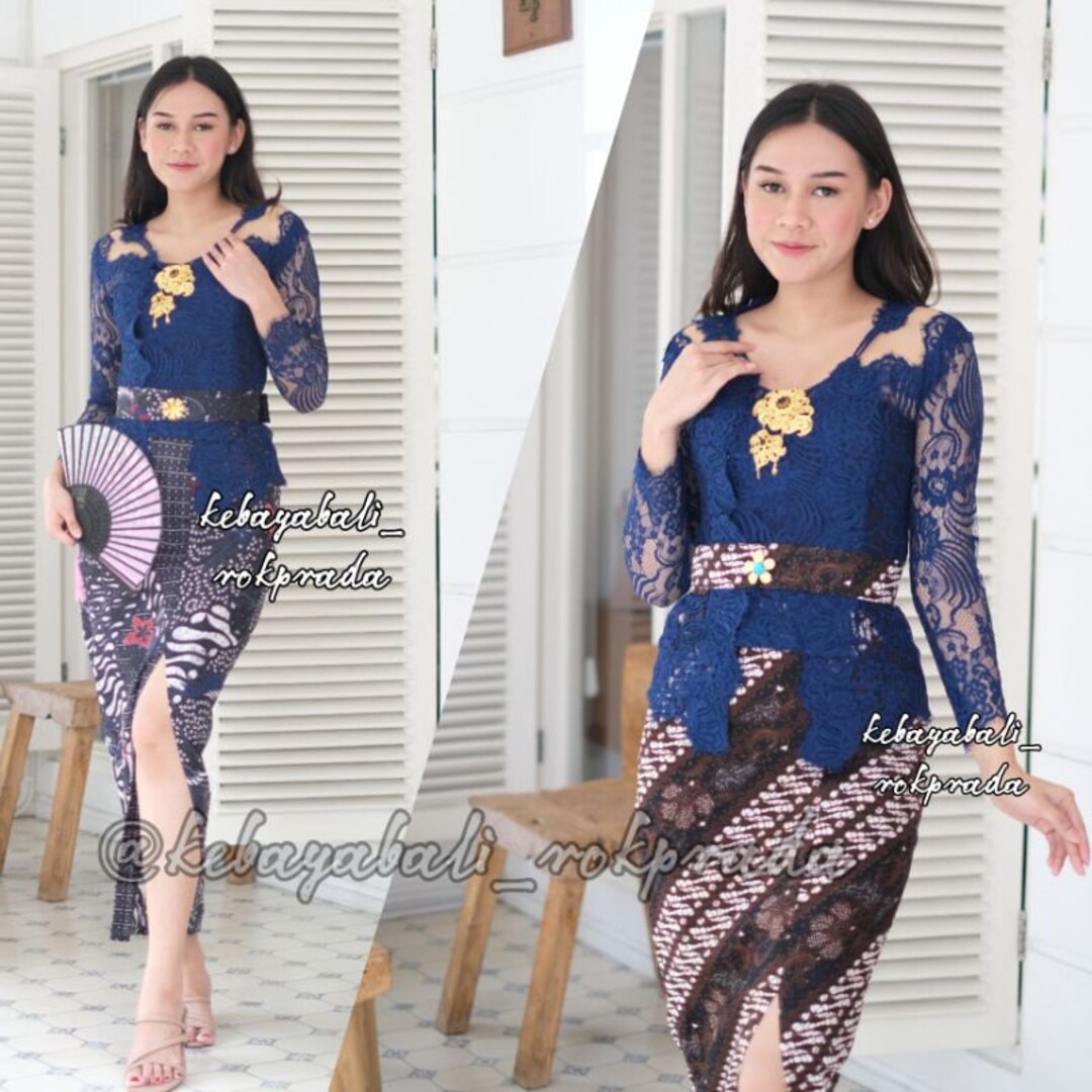 Kebaya Dress | Complete Set | for Wedding or Formal Event | Made of ...