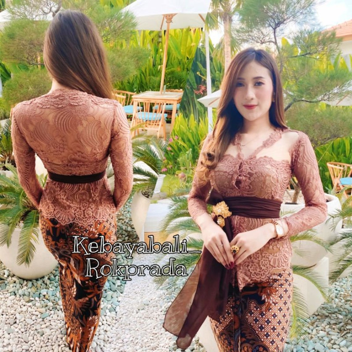 Kebaya Dress | Complete Set | for Weddings or Formal Event | Made of ...