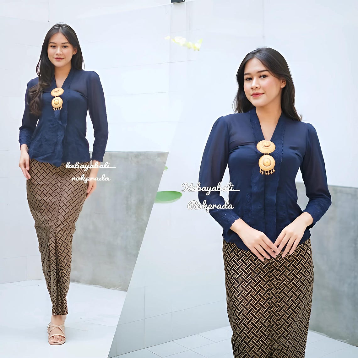 Kebaya Dress | Complete Set | for Wedding or Formal Event | Made of ...