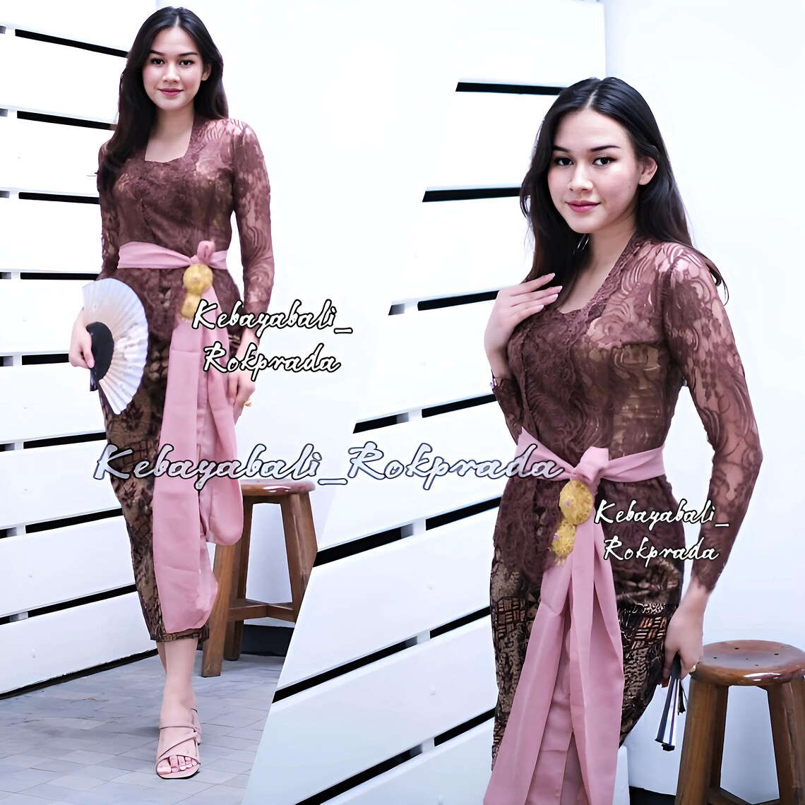 Kebaya Dress Complete Set for Weddings or Formal Event , Made of ...