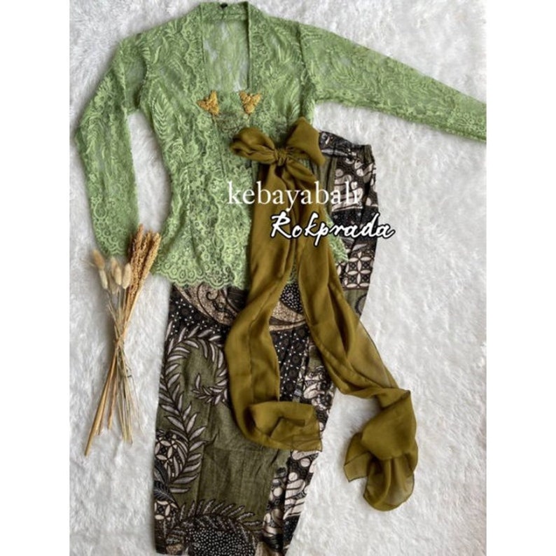 Kebaya Dress | Complete Set | for Weddings or Formal Event | Made of ...