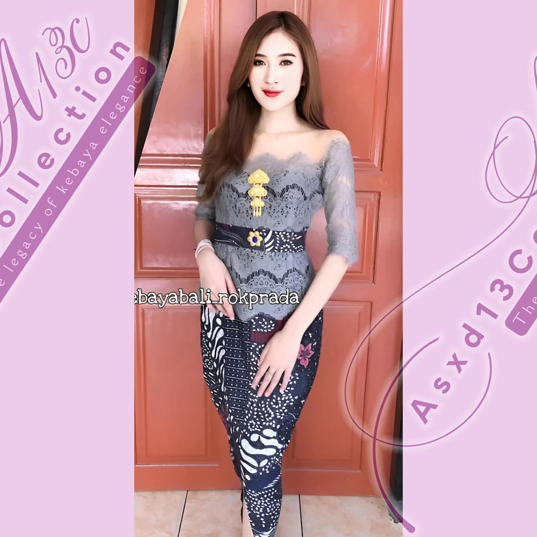 Kebaya Dress | Complete Set | for Wedding or Formal Event | Made of ...