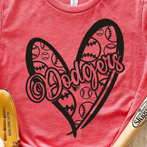 Baseball Heart Instant Digital Download Svg Png Dxf and - Etsy