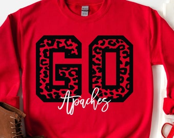 Go Apaches Svg File | Etsy