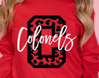 Whitley County Colonels Svg - Etsy Australia