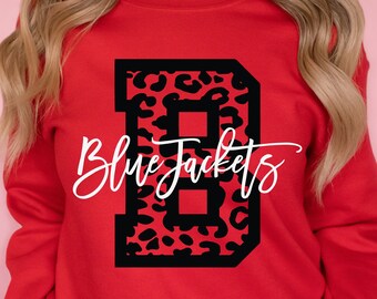 Blue Jackets Svg - Etsy