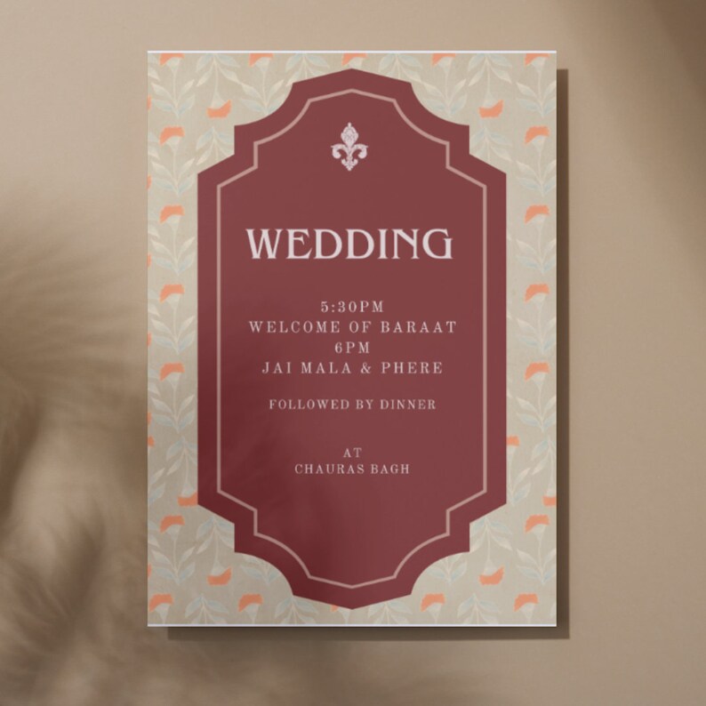 Hindu Wedding Invitation Bundle Instant Download | Haldi, Sangeet ...