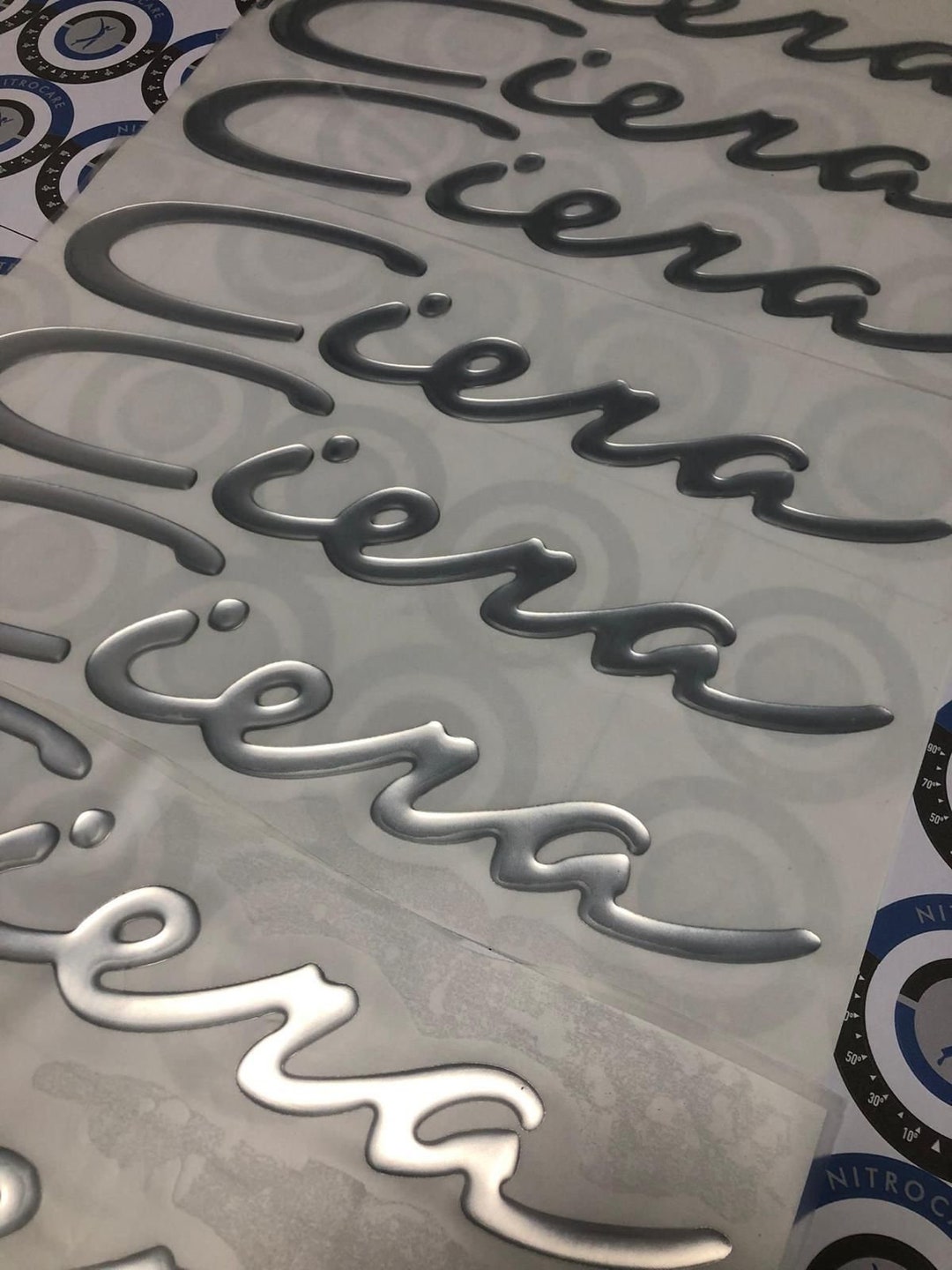 Personalized Uv Sticker, Uv Print, Transparent Foil, White Print ...