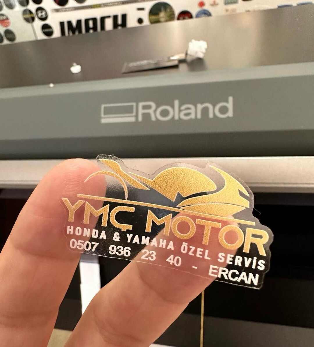 Personalized Uv Sticker, Uv Print, Transparent Foil, White Print ...