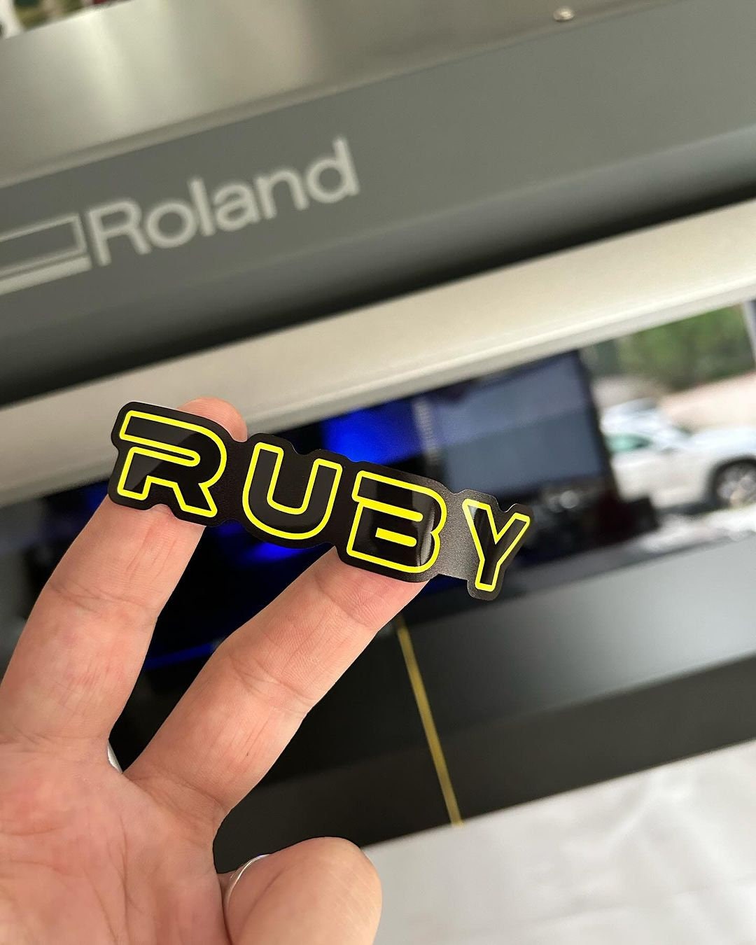 Personalized Uv Sticker, Uv Print, Transparent Foil, White Print ...