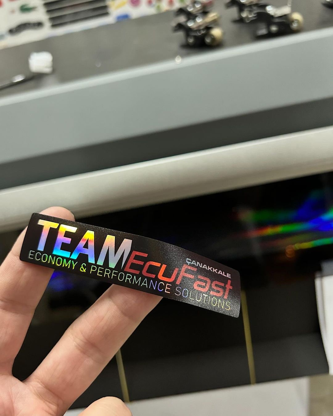 Personalized Uv Sticker, Uv Print, Transparent Foil, White Print ...