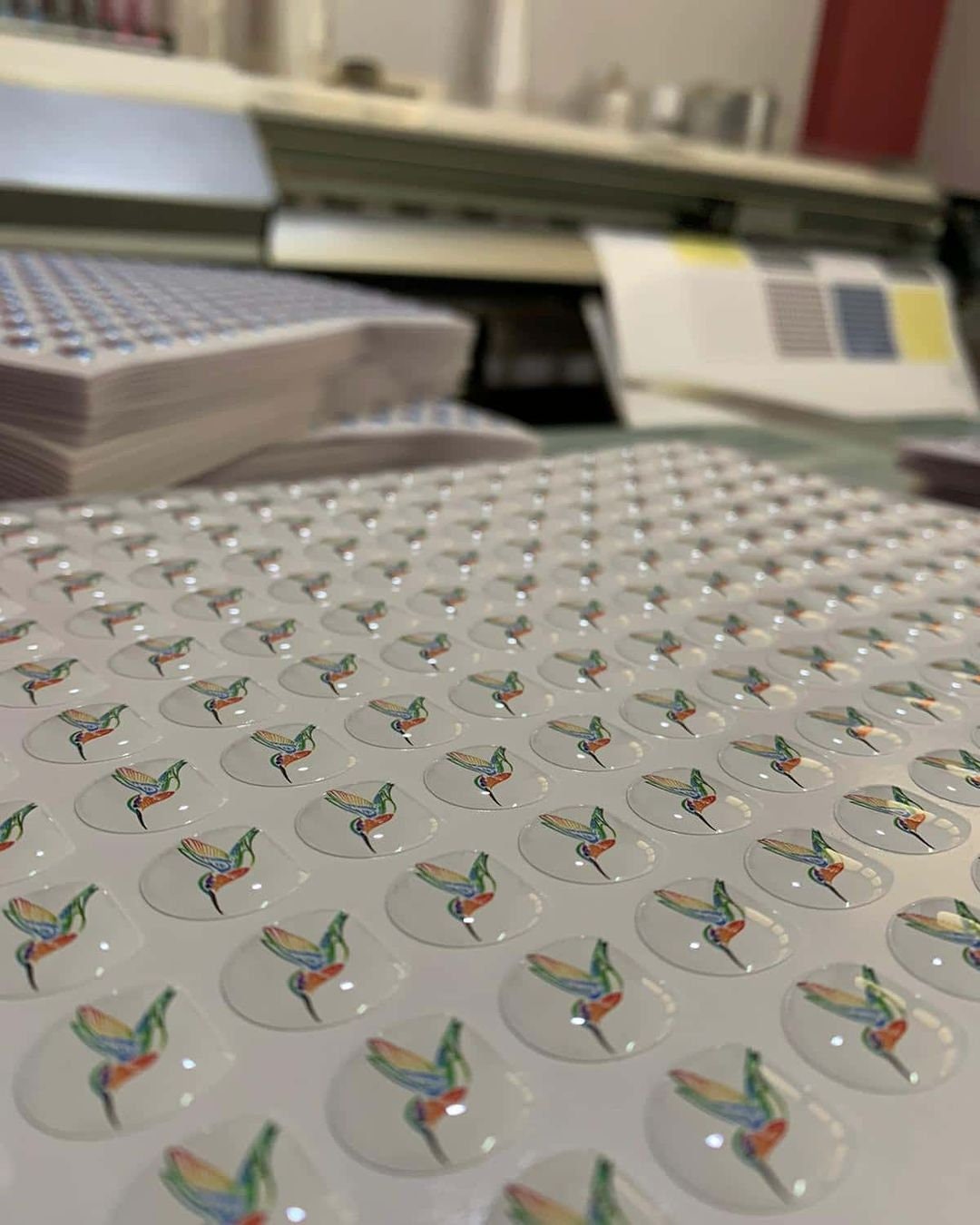 Personalized Uv Sticker, Uv Print, Transparent Foil, White Print ...