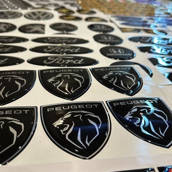 Personalized 3d Gel Sticker - Etsy