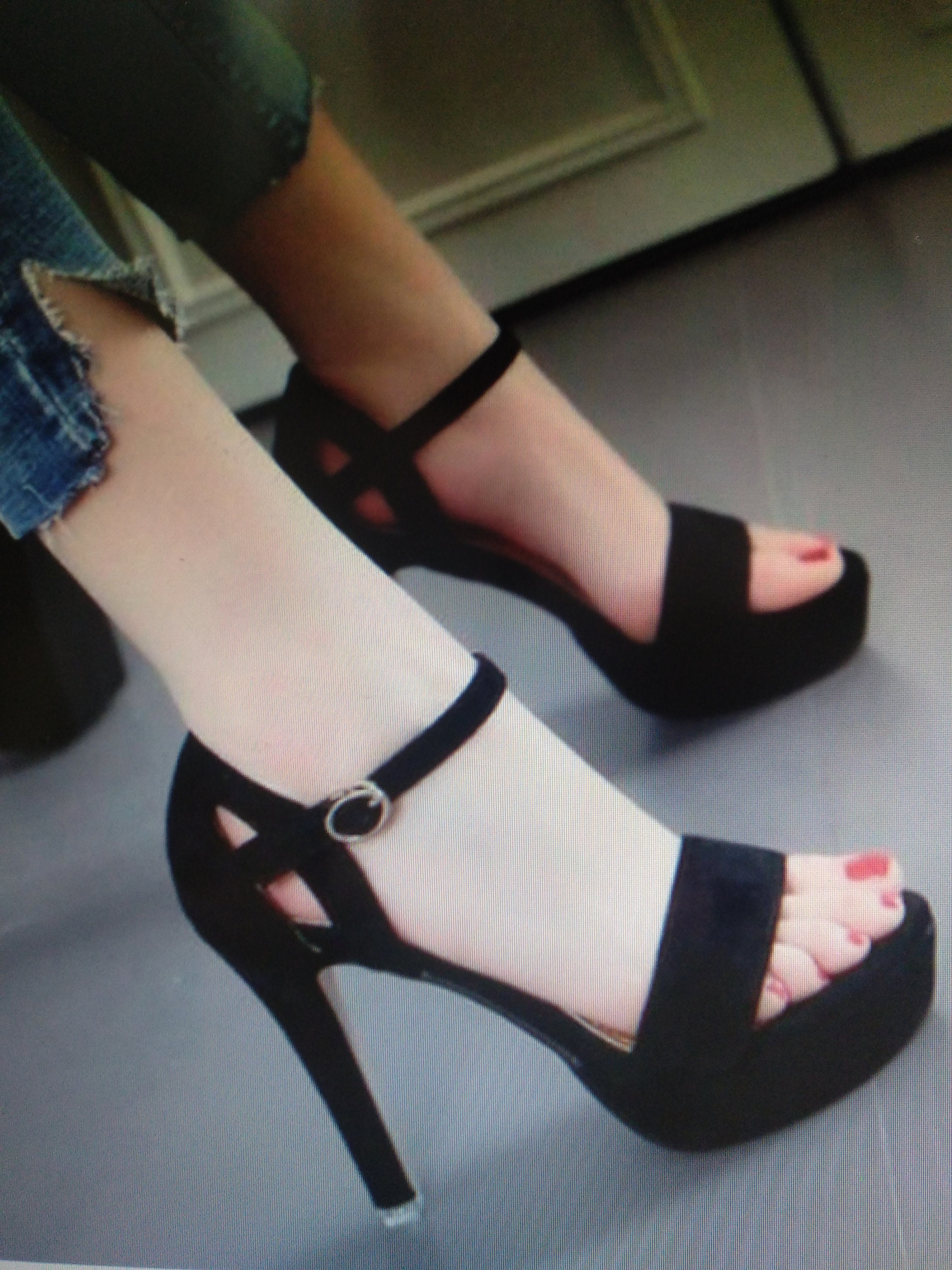 10cm Thick Female High Heels - Etsy