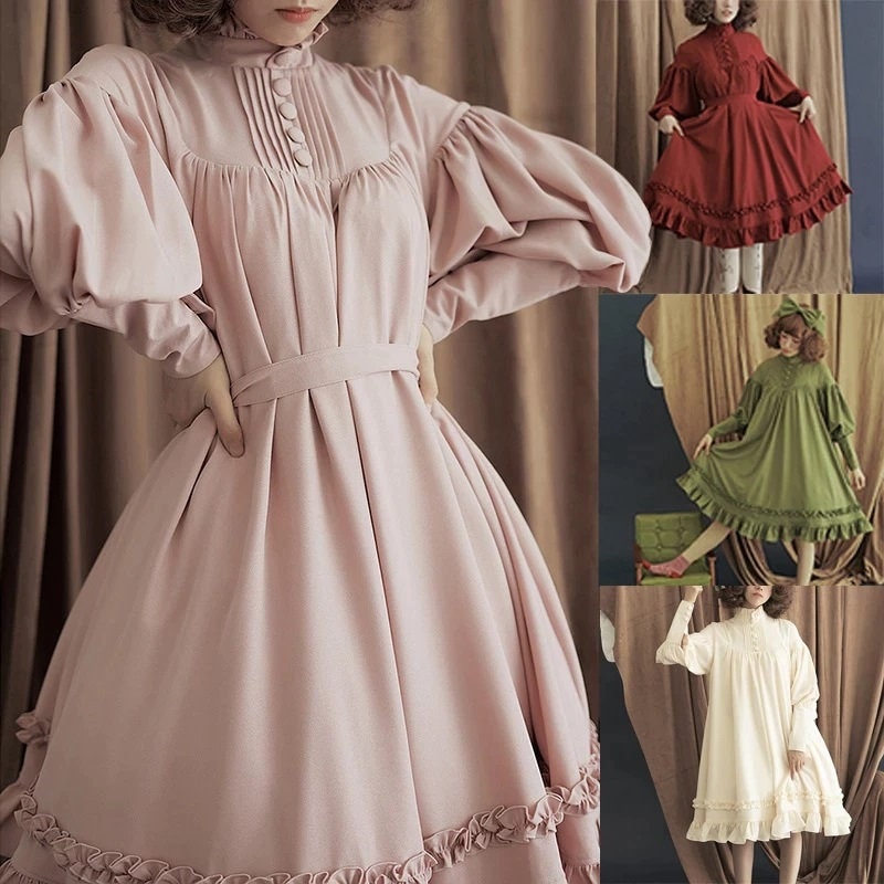 White Victorian Gothic Dresses