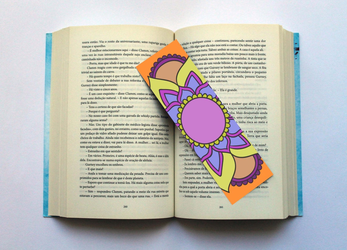 Printable Mandala Coloring Bookmarks set of 12, Mandala Coloring Pages ...