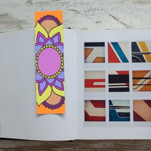 Printable Mandala Coloring Bookmarks (set of 12), Mandala Coloring ...