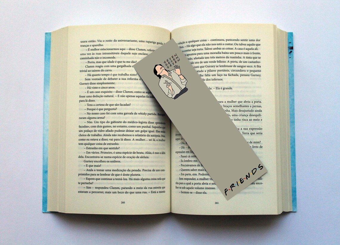Printable Bookmarks Set Friends Bookmarks Digital Bookmark - Etsy