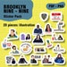 Brooklyn 99 Inspired Stickers TV Show Sticker Pack Printable Sticker ...