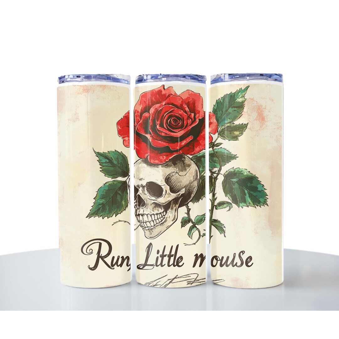 Run Little Mouse PNG | 20oz Tumbler Wrap for Dark Romance Readers ...