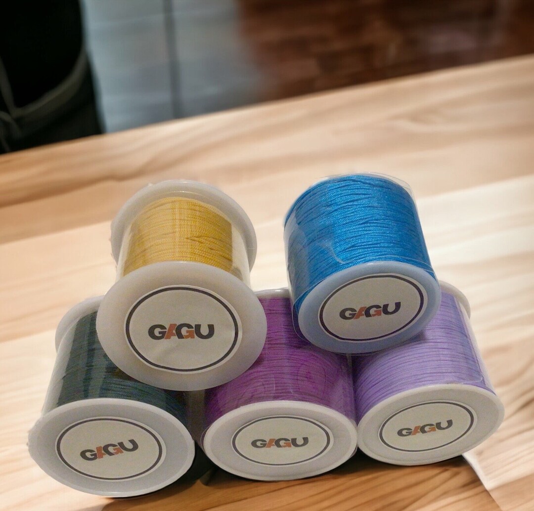 Colored Thread for String Art Projects 5x100 Yard (gold-dark Green ...