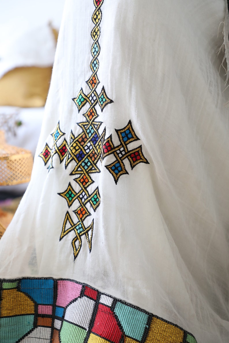 Beautiful Tilet Zurya Habesha Traditional Dress - Etsy