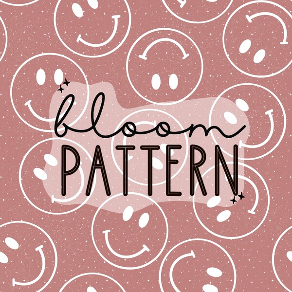 Smiley Face Boho Wallpaper - Etsy