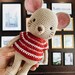Zuchi the Vole, Amigurumi Crochet Pdf Pattern, English Pattern - Etsy