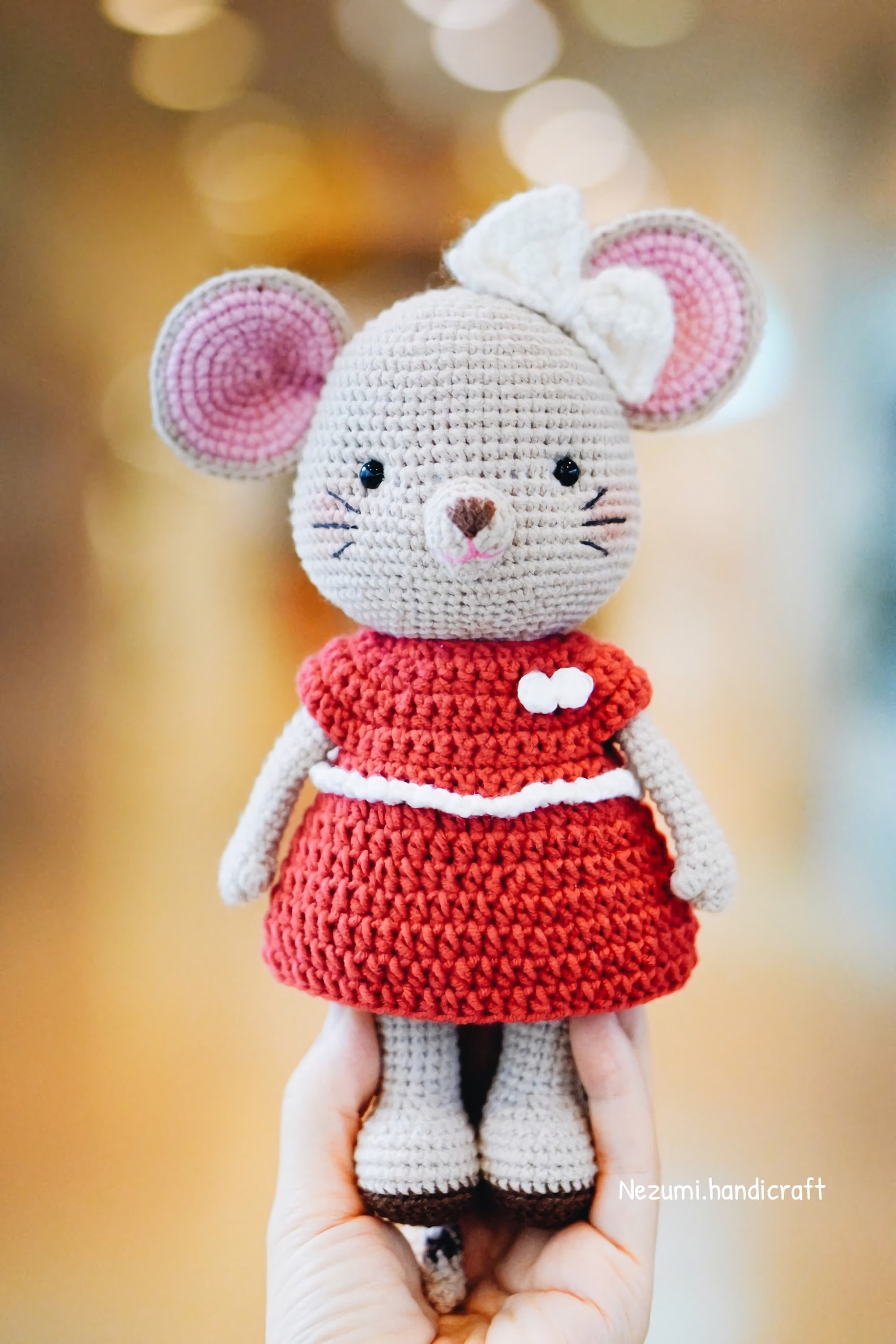 Zumi the Vole, Amigurumi Crochet Pdf Pattern, English Pattern - Etsy