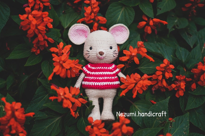 Zuchi the Vole Amigurumi Crochet Pdf Pattern English Pattern - Etsy