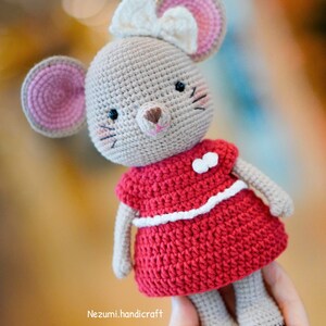 Zumi the Vole, Amigurumi Crochet Pdf Pattern, English Pattern - Etsy