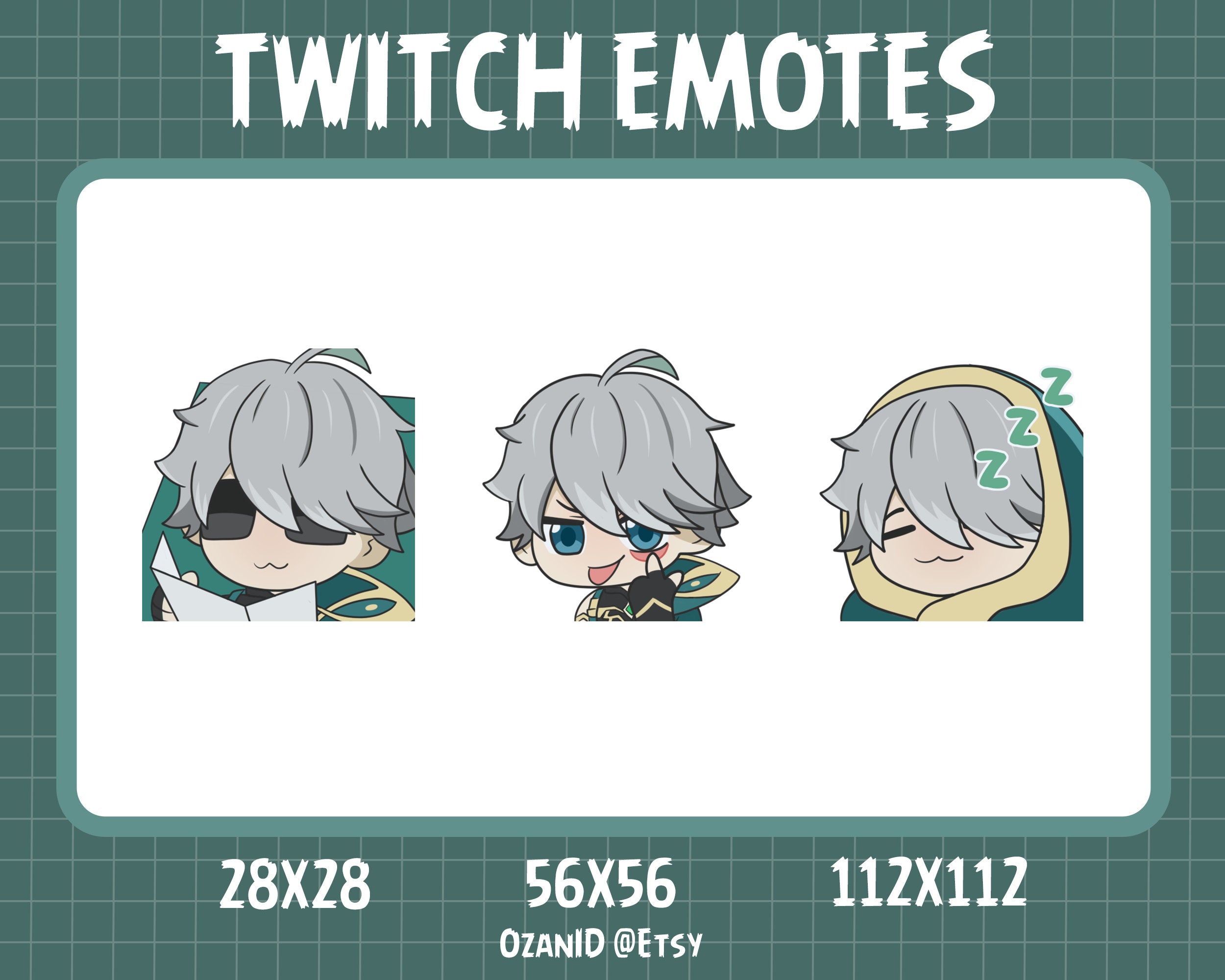Twitch Emote Pack, Genshin Impact Alhaitham, Twitch Streamer and ...