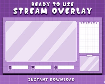 Blushline Animated Stream Package/aesthetic/pastel Theme/kawaii Design ...