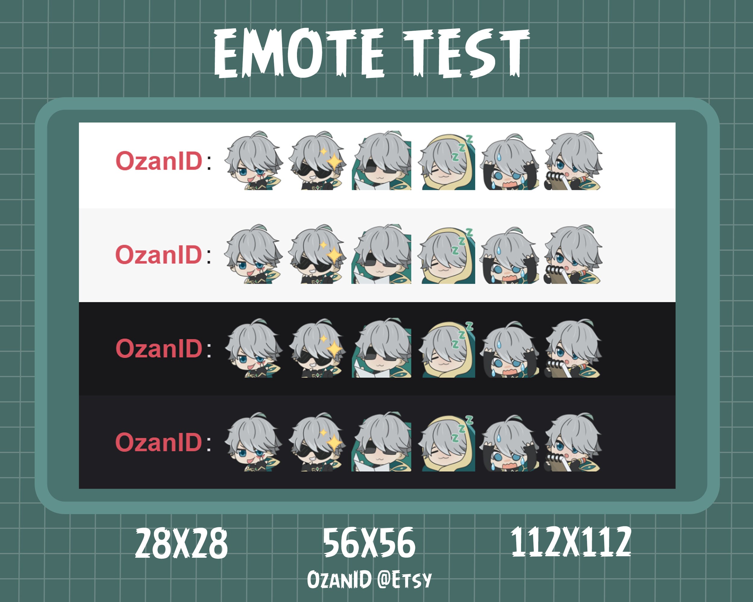 Twitch Emote Pack, Genshin Impact Alhaitham, Twitch Streamer and ...