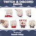 Lynette Genshin Impact Emote Bundle, Cute Chibi Genshin Impact, Twitch ...