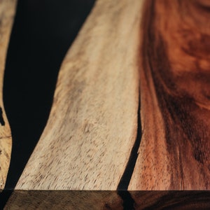 Monkey Pod Epoxy Table - Etsy