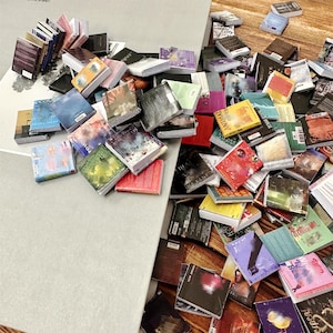 New 200 Mini Books, Bestseller Series, Miniature Bookshelf Decoration ...