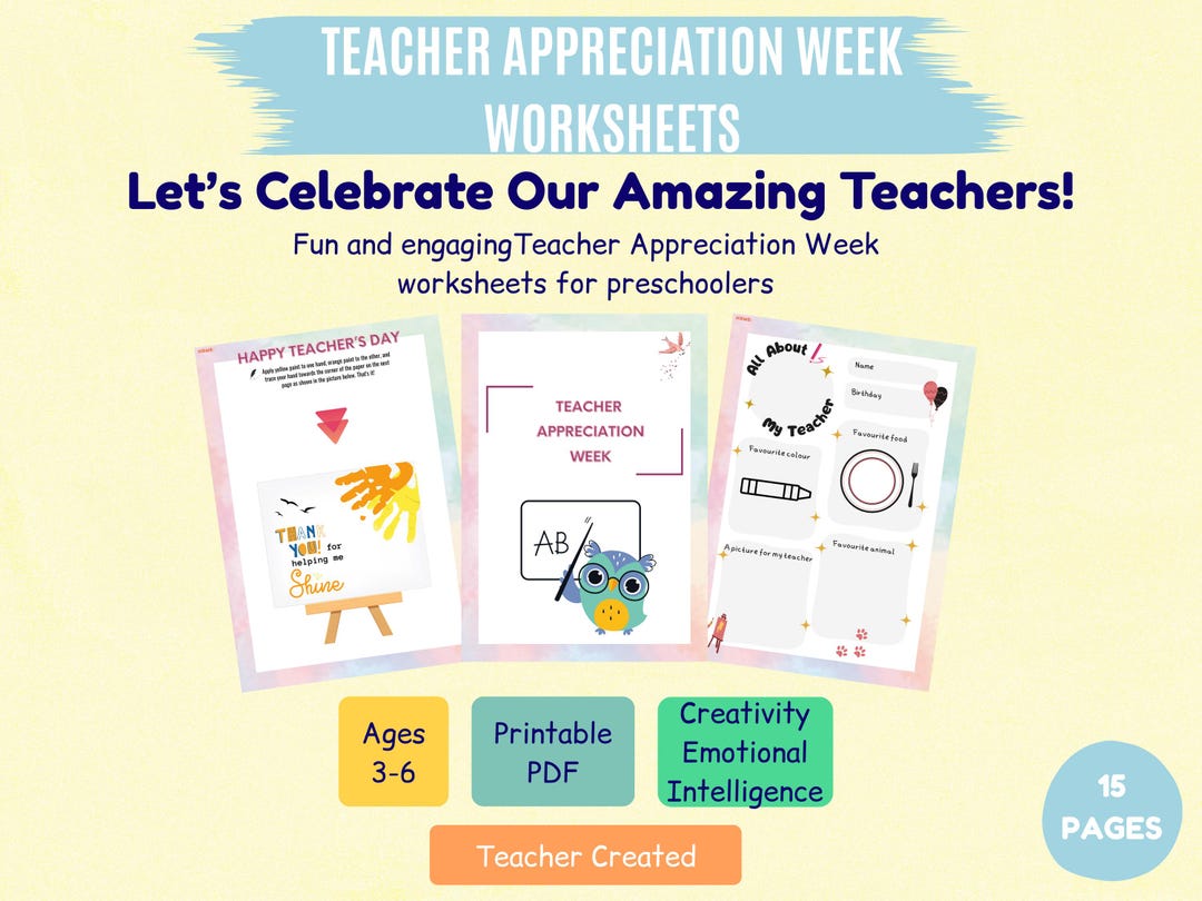 Printable Teacher Appreciation Week Gift - Happy Teacher Appreciation ...