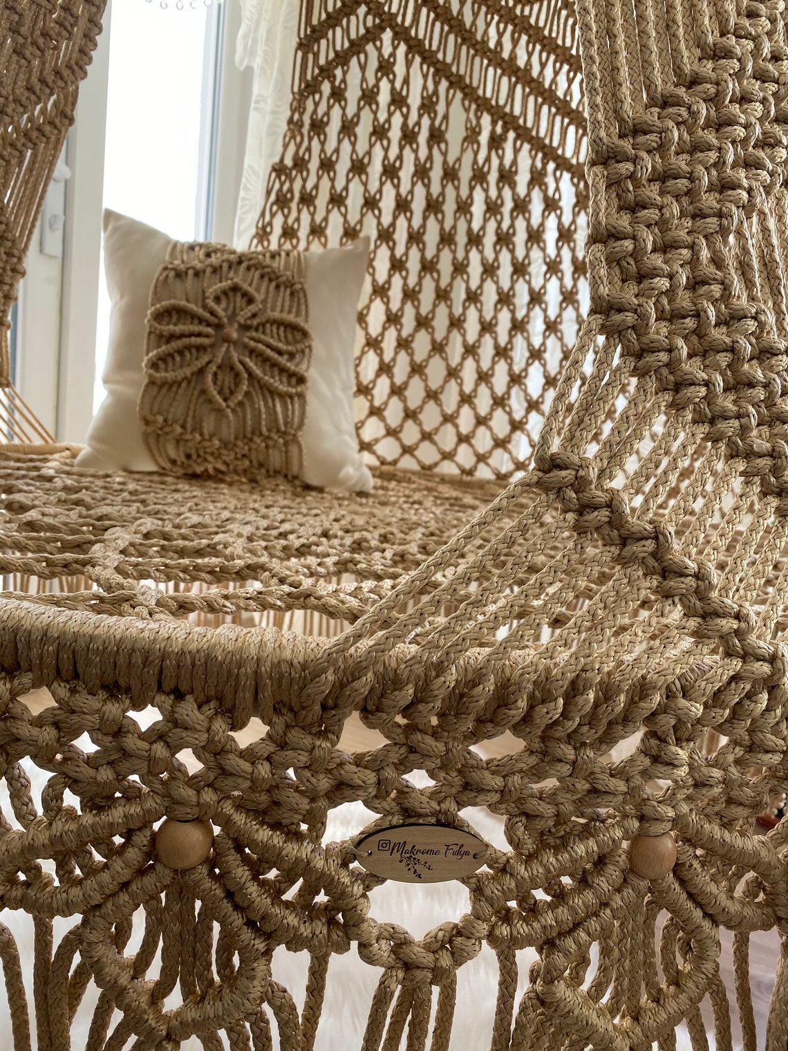 PATTERN Macrame Swing DIY Instant LINK Step-by-step | Etsy