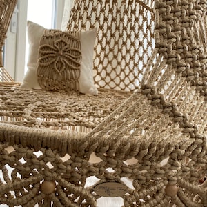 PATTERN Macrame Swing DIY Instant LINK Step-by-step Instructions ,learn Custom Design Patterns ...