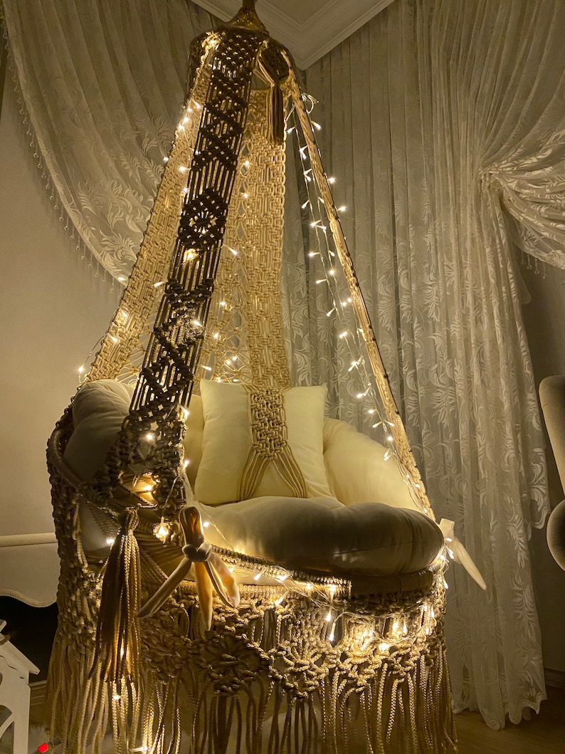 Macrame Swing Making Video Custom Design Patterns DIY Instant - Etsy