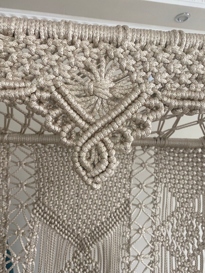 Macrame Double Garden Swing,macrame Double Swing,hanging Swing,balcony ...