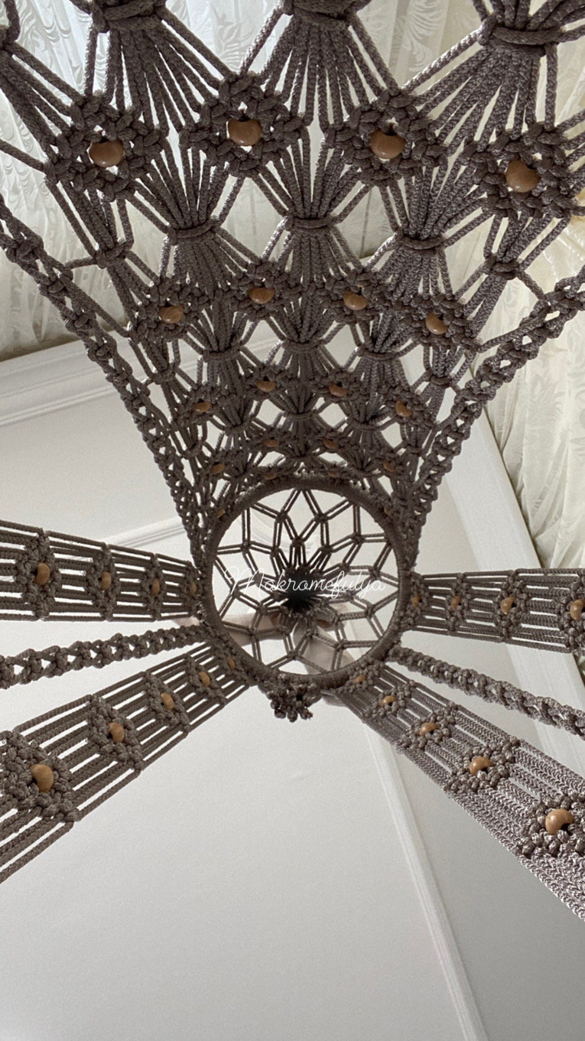 Macrame Chair Macrame Round Swing Special Design Macrame - Etsy