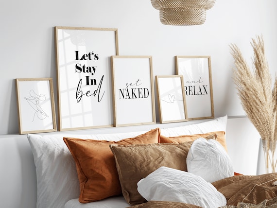 Bed with posters store