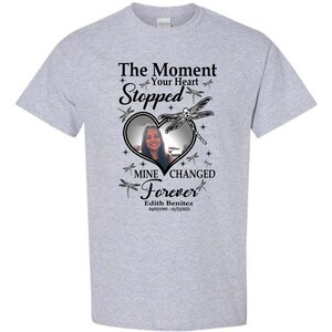 Memorial Shirt, in Loving Memory Shirt, Rest in Peace Shirts, Funeral ...