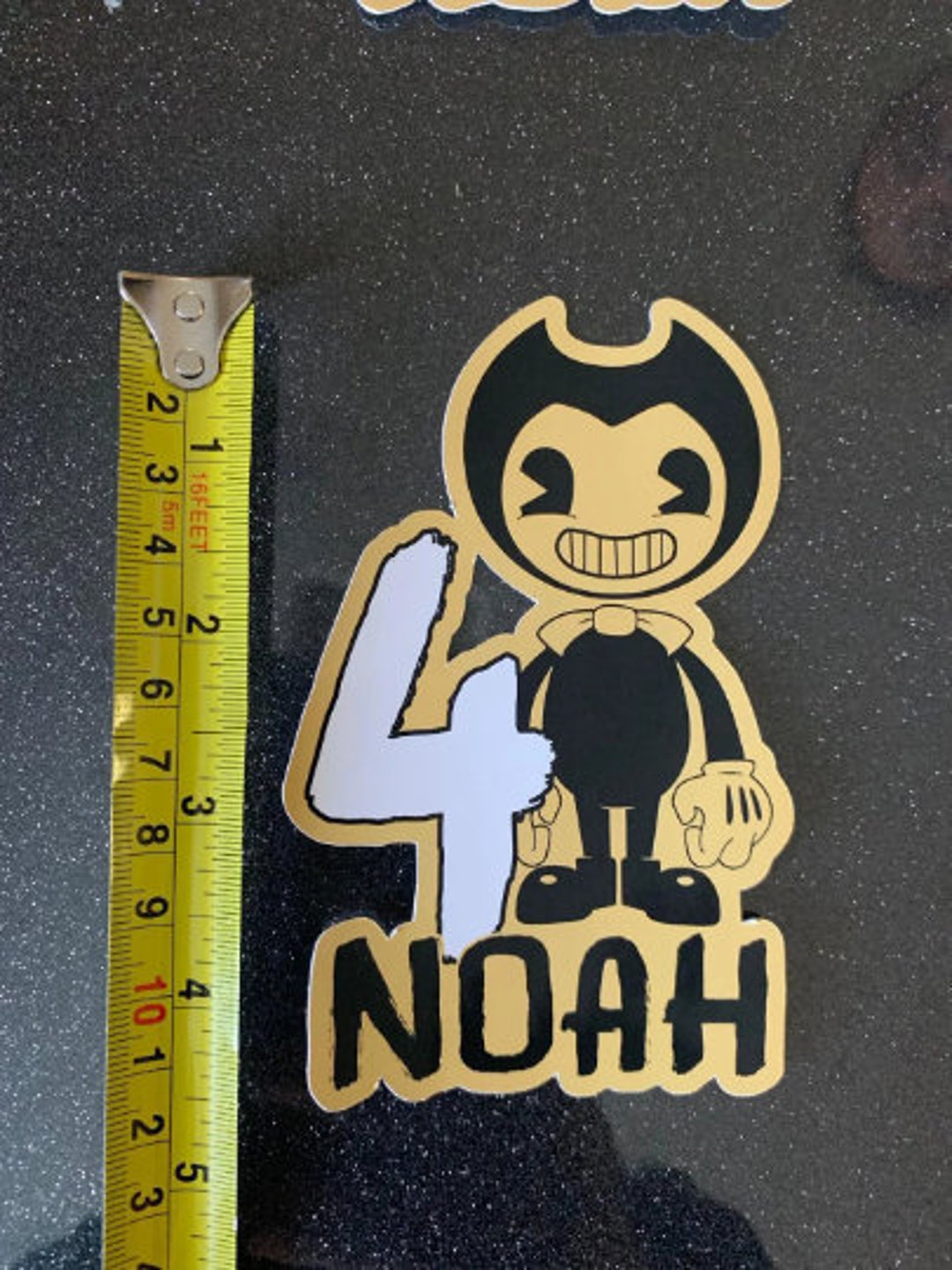 Bendy Personalized Stickers - Etsy